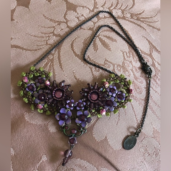 Michal Negrin | Jewelry | Michal Negrin Embellished Embroidered ...